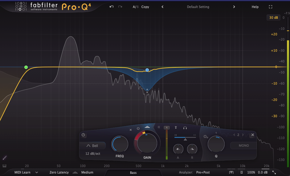 Test et avis : Pro-Q4 de Fabfilter – Manière musique